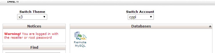 MySQL Connect Your Database Remotely CPanel Plesk