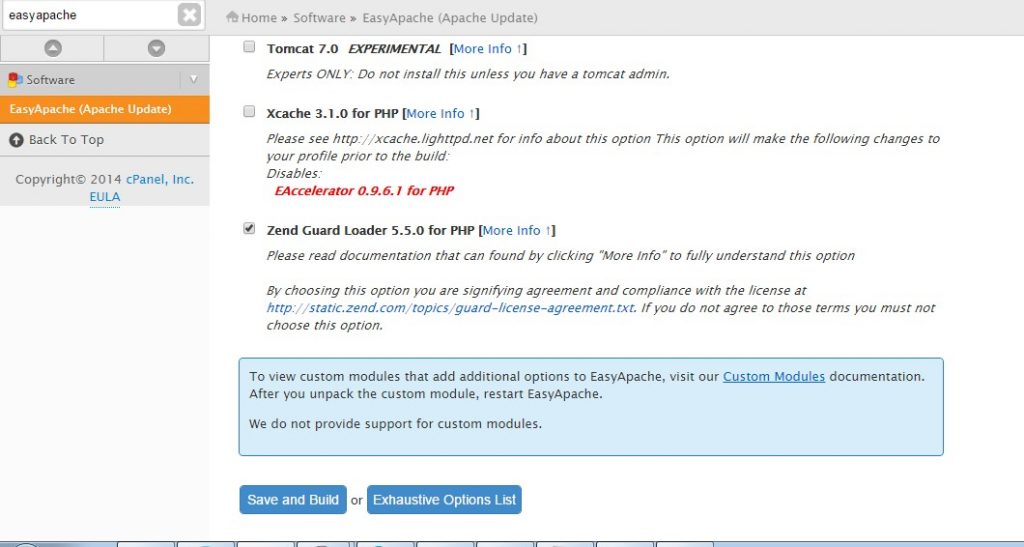 Easyapache3 Cpanel Plesk